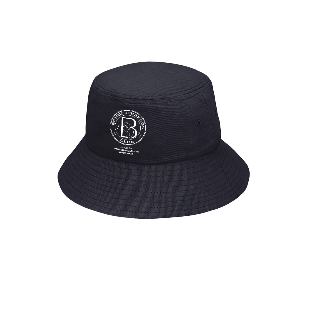 Bondi Icebergs Bucket Hat Navy – IcebergsMerch